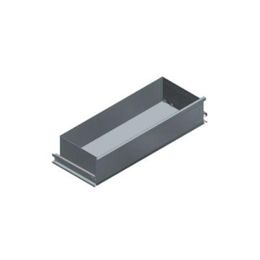 Sch&auml;fer Shop Schubladen, f&uuml;r Feldbreite 995 mm, H 206 mm, T 400 mm, hellsilber
