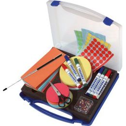 Franken Moderationskoffer MINI, Moderatorenkoffer mit Inhalt, &uuml;ber 1.100 Teile, Kunststoff, UMKM