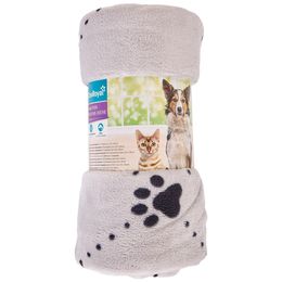 ZooRoyal Haustier Kuscheldecke grau