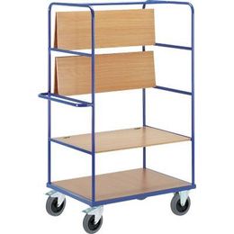 ROLLCART Etagenwagen, 3 Klapp-Etagen, 1200x800 mm