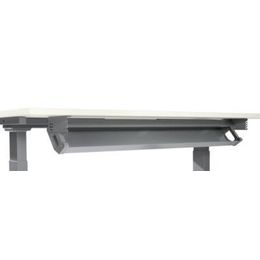 Sch&auml;fer Shop Sch&auml;fer Shop Select Kabelwanne aus Stahl, 1200 mm, anthrazit, f&uuml;r Tische ab Breite 1600 mm