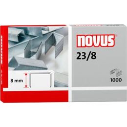 Novus Heftklammern 23/8, 1000 St&uuml;ck