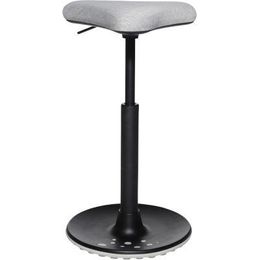 Stehhilfe Topstar Sitness H1, h&ouml;henverstellbar, um 360 &deg; drehbar, dynamisches Sitzen & Stehen, grau/grau