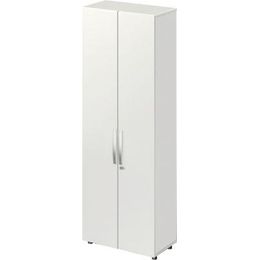 Sch&auml;fer Shop Sch&auml;fer Shop Select Schrank LOGIN, 6 Ordnerh&ouml;hen, B 800 x T 420 x H 2240 mm, lichtgrau/lichtgrau
