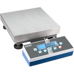 Paketwaage Kern EOC 10K-3 &ndash; hochpr&auml;zise Plattformwaage aus Edelstahl, W&auml;gebereich 6/12 kg, kompakte Plattform, IP65