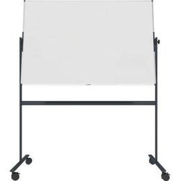 Stativ-Drehtafel Legamaster UNITE, magnetisch, drehbar um 360&deg;, B 1500 x T 12,6 x H 1000 mm, lackierter Stahl, wei&szlig;