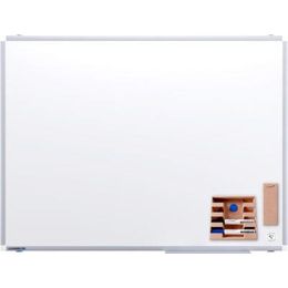 Whiteboard Legamaster PREMIUM PLUS, H&ouml;he 750 mm, Breite 1000 mm, mit Ablageschale/2 Markern/Tafell&ouml;scher/Markerhalter/Magnet