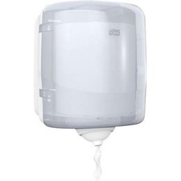 Tork&reg; Innenabrollungsspender Reflex 473190, Einzelblattausgabe, Innenabrollungs-System M4, B 331 x T 225 x H 239 mm, Kunststoff, wei&szlig;