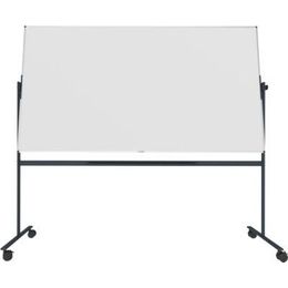 Stativ-Drehtafel Legamaster UNITE, magnetisch, drehbar um 360&deg;, B 2200 x T 12,6 x H 1200 mm, lackierter Stahl, wei&szlig;