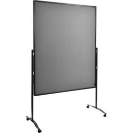 Moderationswand Legamaster PREMIUM PLUS mobile, Textil, grau