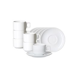 Ritzenhoff & Breker Ritzenhoff & Breker Espressotasse Bianco 85 ml 6er Set