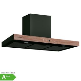 Klarstein ZenFusion T Dunstabzugshaube 881,6 m&sup3;/h A++ 210 W DC 47 dB Abluft/Umluft Schwarz