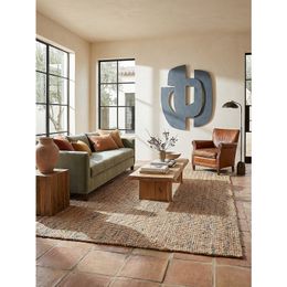Wollteppich Boho Natur-Bunt 160 x 230 cm - ERME KADIMA DESIGN