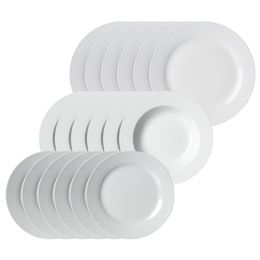 Ritzenhoff & Breker Ritzenhoff & Breker Teller-Set Bianco 18er Set