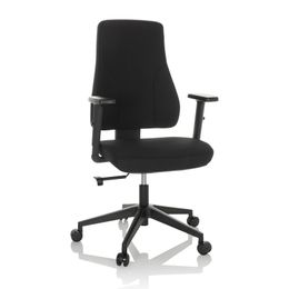 hjh OFFICE Profi B&uuml;rostuhl MATHES Stoff mit Armlehnen (h&ouml;henverstellbar)