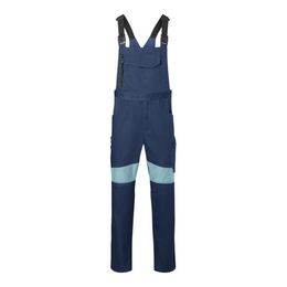 K&Uuml;BLER WORKWEAR K&uuml;bler Latzhose REFORCE dunkelblau eisblau 58L ; K&uuml;bler Workwear (3260 3342-4844-58L)