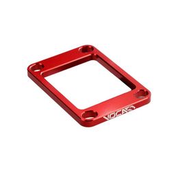 Spacer / Distanzplatte Membranblock Voca CNC 5mm rot f&uuml;r Derbi AM6 50