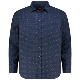 Herren Gro&szlig;e Gr&ouml;&szlig;en | BOSS Freizeithemd mit Stretch Farbe dunkelblau Gr&ouml;&szlig;e: 5XL