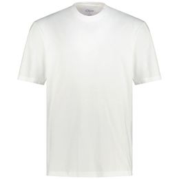 Herren Gro&szlig;e Gr&ouml;&szlig;en | s.Oliver T-Shirt aus Baumwolle Farbe wei&szlig; Gr&ouml;&szlig;e: 5XL
