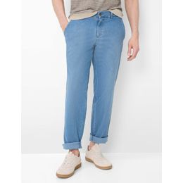 Eurex By Brax Eurex Herren Chino Style THILO BLEACHED, denim hellblau, Gr. 52