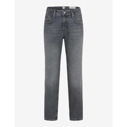 Brax Damen Five-Pocket-Hose Style MILEY S USED LIGHT GREY, denim hellgrau, Gr. 36