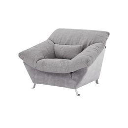 H&ouml;ffner Sessel Cher &brvbar; grau &brvbar; Ma&szlig;e (cm): B: 118 H: 86 T: 105.0
