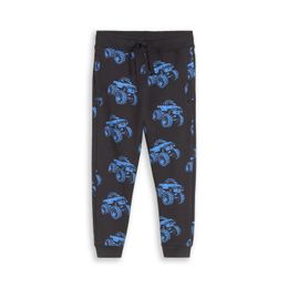 Tom Tailor Jungen Basic Jogginghose mit Muster, grau, Gemustert, Gr. 110