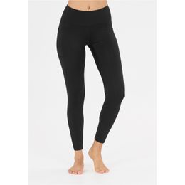 ENDURANCE ATHLECIA Trainingstights ATHLECIA "Elli V2", Damen, Gr. 34, EURO-Gr&ouml;&szlig;en, schwarz, 80% Polyester, 20% Elasthan, unifarben, Hosen, Quick Dry