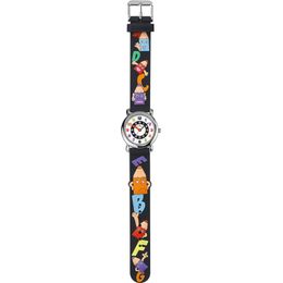 Quarzuhr Alpha Saphir, wei&szlig; (schlamm, wei&szlig;), Armbanduhren, Kinder, Quarzuhr, Armbanduhr, Kinderuhr, analog, ideal auch als Geschenk