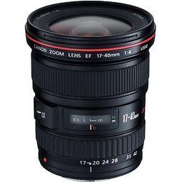 Canon EF 17-40 mm F4.0 L USM 77 mm Filtergewinde (Canon EF Anschluss) schwarz