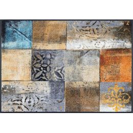 Teppich "Tilea", bunt, B:60cm H:7mm L:85cm, Polyamid, wash+dry by Kleen-Tex, Teppiche, Teppich, rutschhemmend, In- und Outdoor geeignet, waschbar