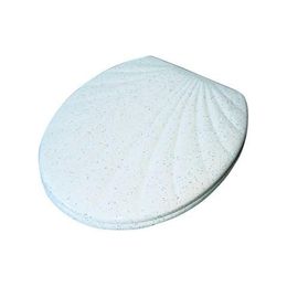 WC-Sitz ADOB "Muschel", wei&szlig;, B:37cm L:44cm, Duroplast, WC-Sitze