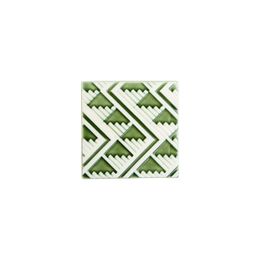 Asa 2er set untersetzer, sarape blanco verde