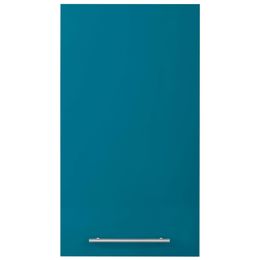 Wiho-K&uuml;chen H&auml;ngeschrank WIHO K&Uuml;CHEN "Flexi2", blau (front: ozeanblau, korpus: wei&szlig;), B:50cm H:90cm T:35cm, Schr&auml;nke, H&auml;ngeschrank, Breite 50 cm