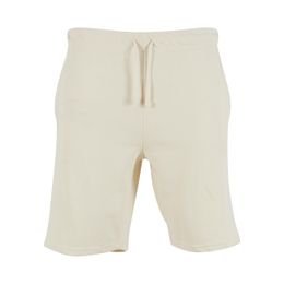 Shorts Urban Classics "Urban Classics Light Terry Shorts", Herren, Gr. M, US-Gr&ouml;&szlig;en, sandwei&szlig;, 70% Baumwolle, 30% Polyester, unifarben, normal, Hosen Shorts