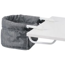 Bayer Chic 2000 Puppen-Tischsitz CHIC2000 "Corallo", grau (jeans grau), Puppenausstattungen, KinderB:42cm H:20cm T:42cm, Kunststoff, Polyester, Stahl, B:42cm H:20cm T:42cm