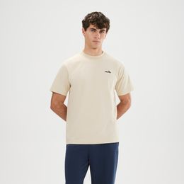 T-Shirt Ellesse "ACCIANO T-SHIRT", Jungen, Gr. XL, stone, Obermaterial: 100% Baumwolle, normal, Rundhals, Shirts T-Shirt, Kurzarm, ohne Verschluss, Rundhalsausschnitt