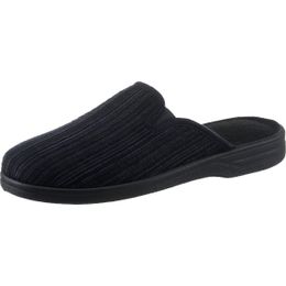 Herren Pantoffel marine, Gr&ouml;&szlig;e 41