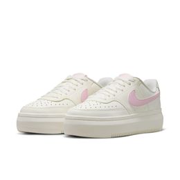 Nike Sportswear Damen Sneaker "Court Vision Alta", Gr. 40sail, pink foam, Leder, Synthetik, Schuhe, inspiriert vom Design des Nike Air Force