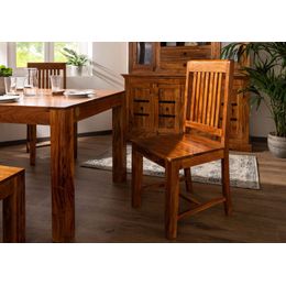 Stuhl Akazie 48x51x100 honig lackiert OXFORD #014