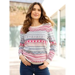 Jacquard-Pullover