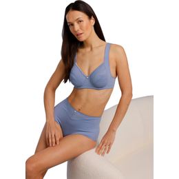 w&auml;schepur Damen Entlastungs-BH mit B&uuml;gel und verstellbaren Komforttr&auml;gern taubenblau Gr&ouml;&szlig;e 90E