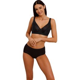 Naturana Damen Komfort-BH ohne B&uuml;gel schwarz, Gr&ouml;&szlig;e 80B