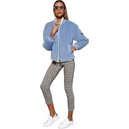 Manisa Damen Blousonjacke bleu Gr&ouml;&szlig;e 38