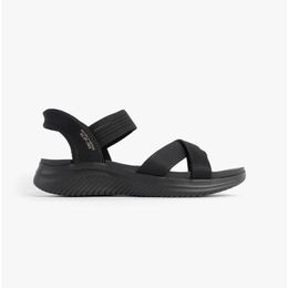 Skechers Ultra Flex 3.0 - Never Better Damen Sandalen Schwarz