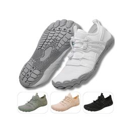 Barfu&szlig;schuh DOTALES "Balancestep Barfu&szlig;schuhe Damen & Herren Barfu&szlig;schuhe", Herren, Gr. 37, Normalschaft, wei&szlig;, EVA, Polyester, Polyurethan, Textil, Schuhe Barfu&szlig;schuh, Das Original-Barfu&szlig; Sneaker, Minimalschuhe, Schnellverschluss