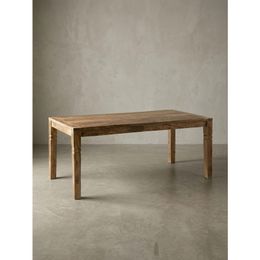 KADIMA DESIGN Esszimmertisch &ndash; Rechteckig Mango Massivholz 120x76x70 cm Landhaus