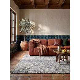 Teppich uni Hellblau 160 x 230 cm - MEDWAY KADIMA DESIGN