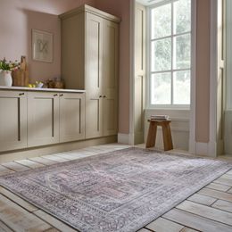 Teppich Orient Grau-Rosa 190 x 290 cm - HURST KADIMA DESIGN