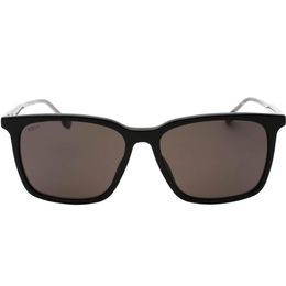 HUGO BOSS graue Linse schwarze Sonnenbrille